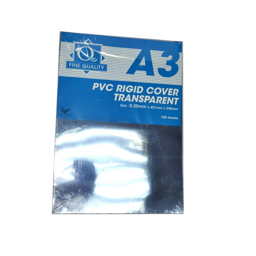 PVC A3 RIGID SHEET 0.2mm ( 100 sheets) | Shopee Philippines