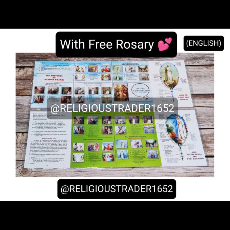 New Way of the Cross / Bagong daan ng krus / How to pray the rosary ...