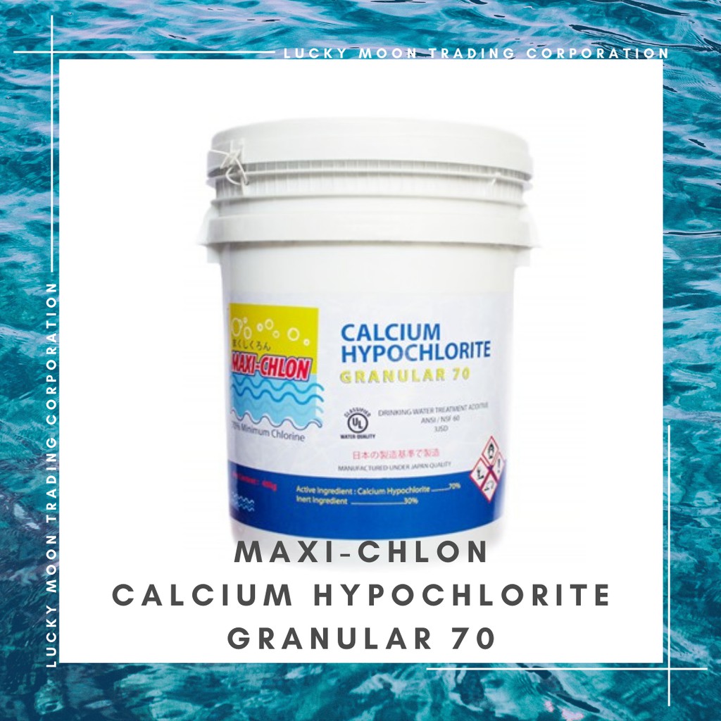 LMTC Swimming Pool Supplies Maxi-Chlon Calcium Hypochlorite/Chlorine ...