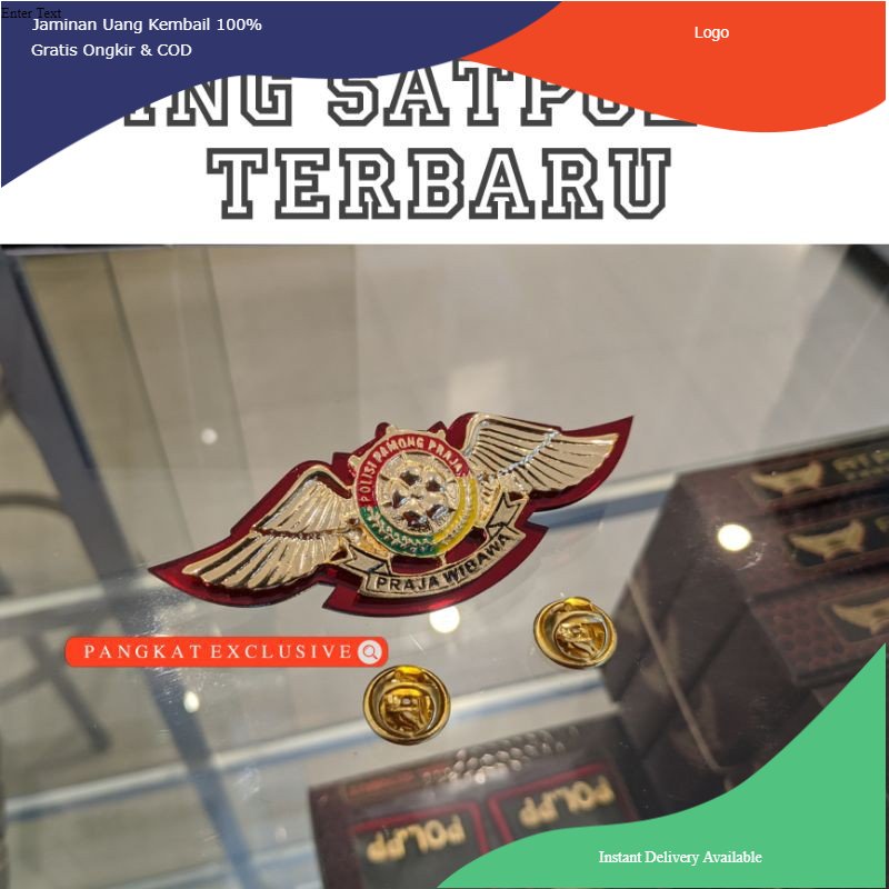 WING SATPOL PP LOGO Exclusive color | Shopee Philippines