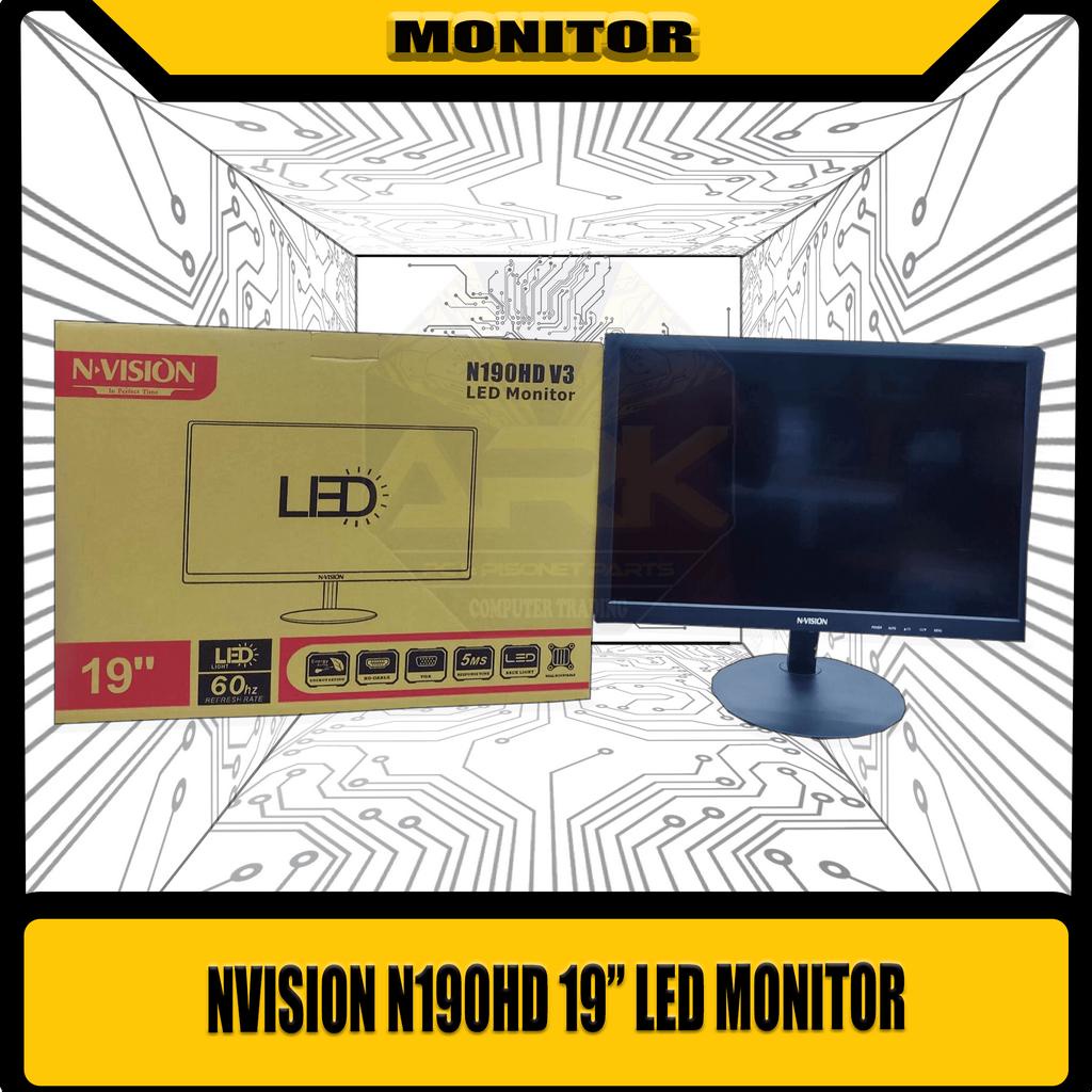 Nvision N190HD Wide Led Monitor | Shopee Philippines
