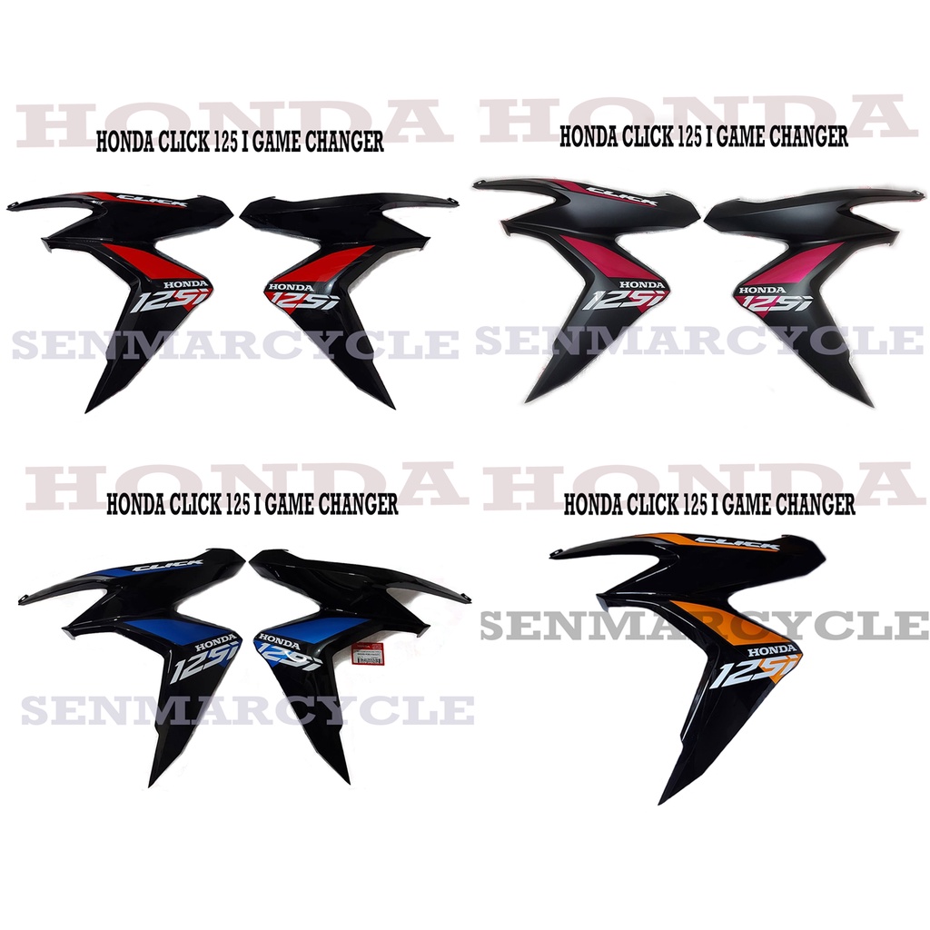 HAO HONDA CLICK 125 I GAME CHANGER SIDE COVER FRONT 2021 MODEL | Shopee ...