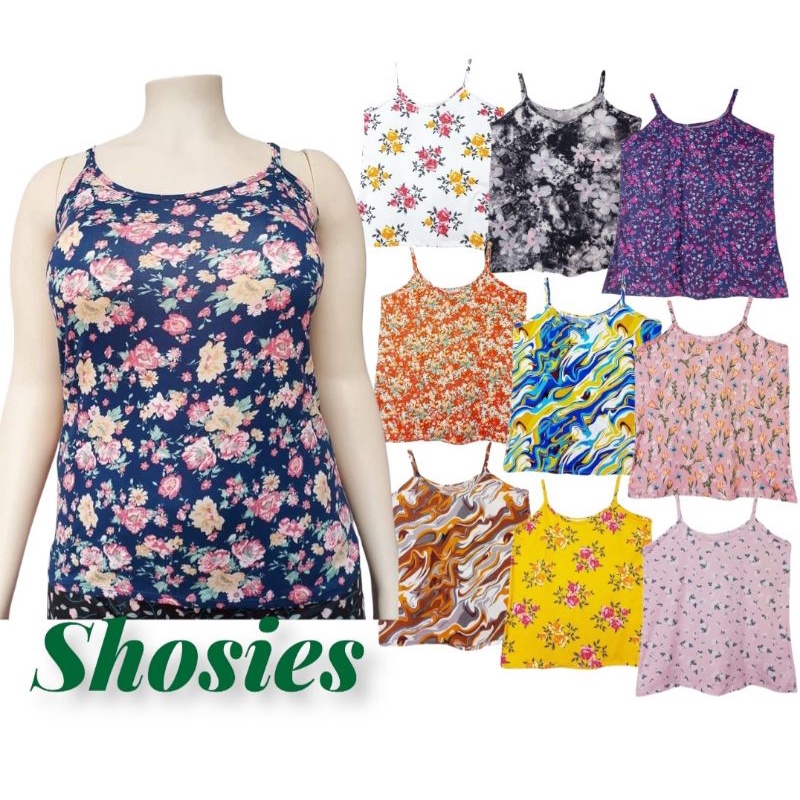 SHOSIES Plus size Spaghetti Strap Sando for Women (38 inches chest ...