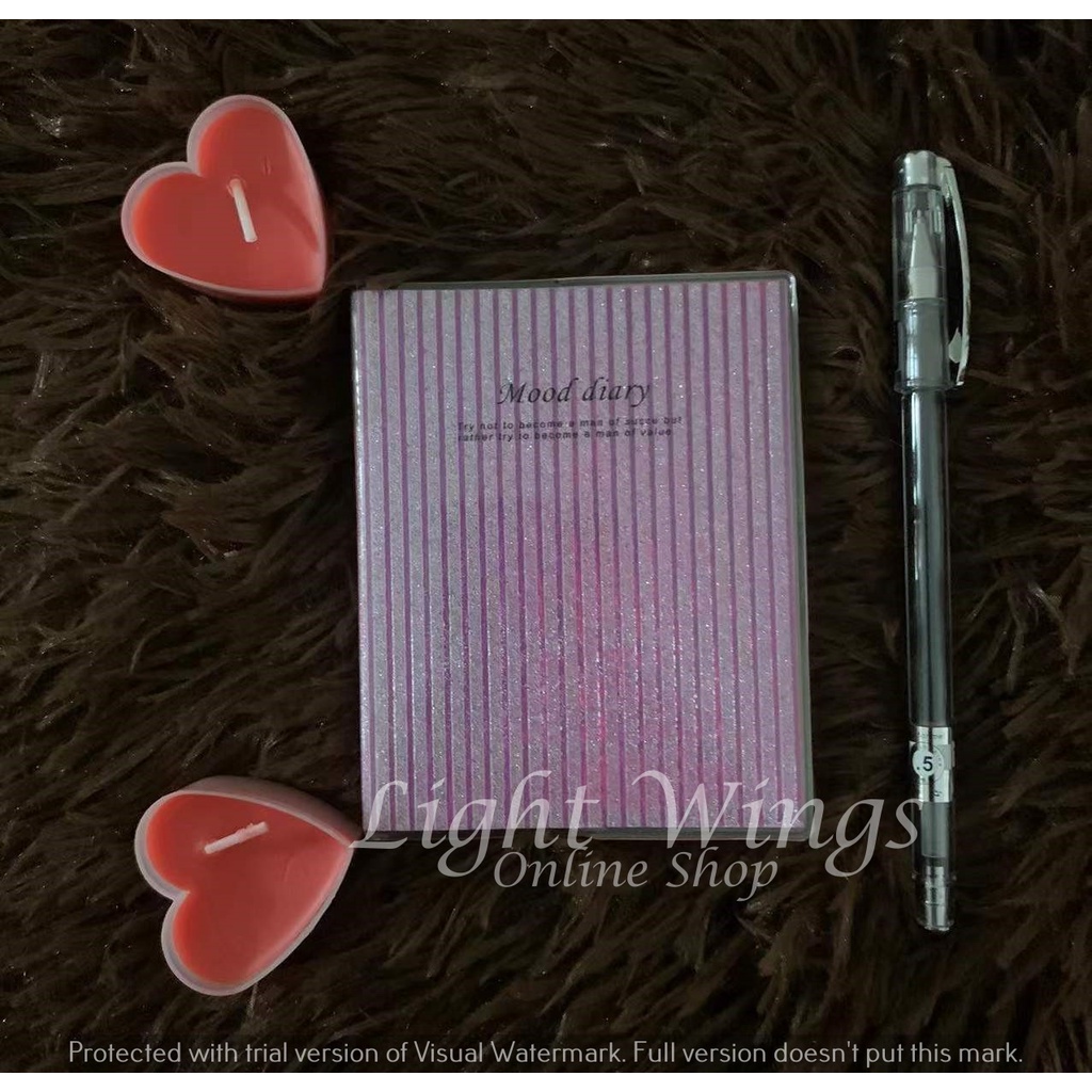 GSHICOLLECTION (802-120) Mood Diary Journal Notebook mini Memo Notebook ...