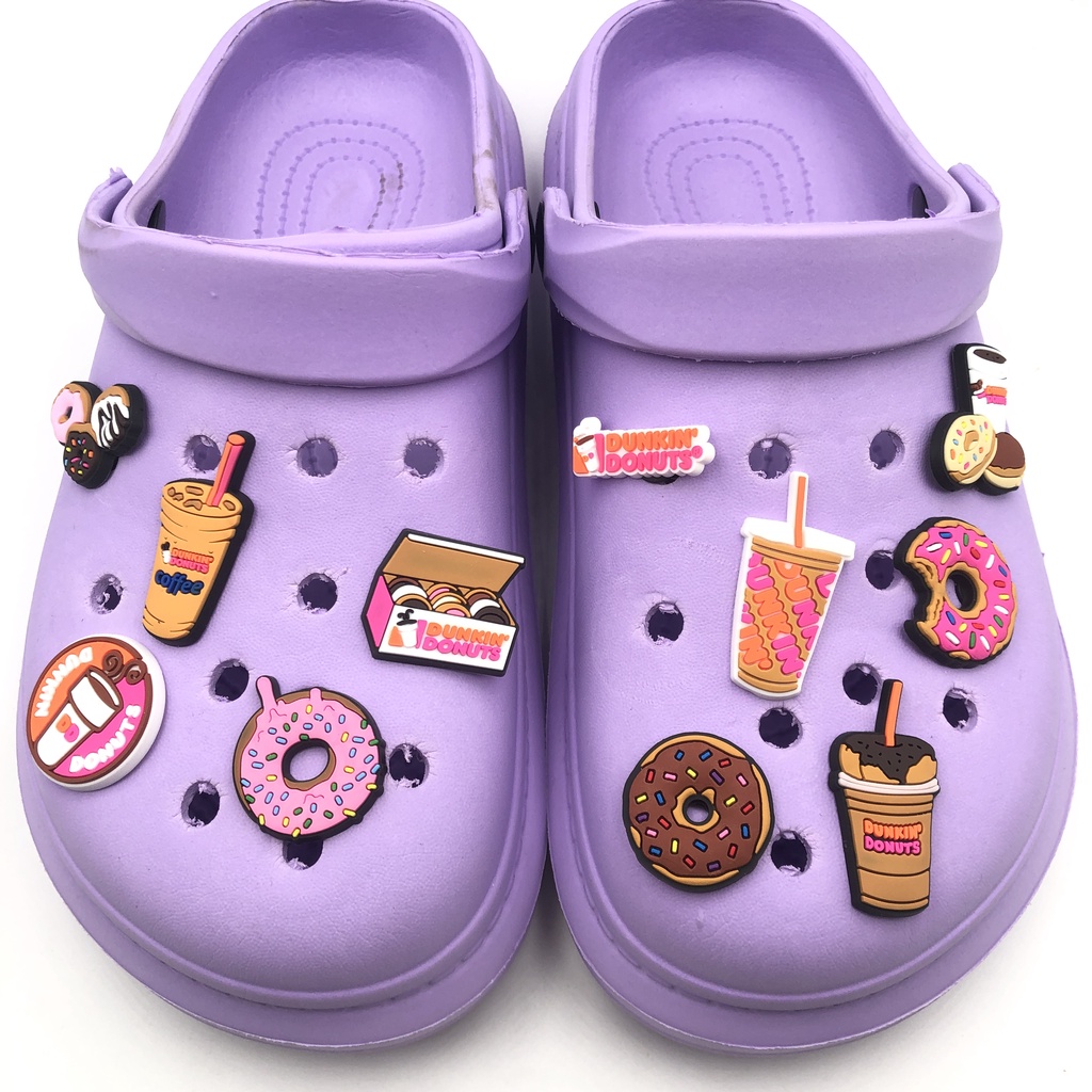 Donut design Jibbitz crocs shoes accessories buckle Charms Clogs Pins ...