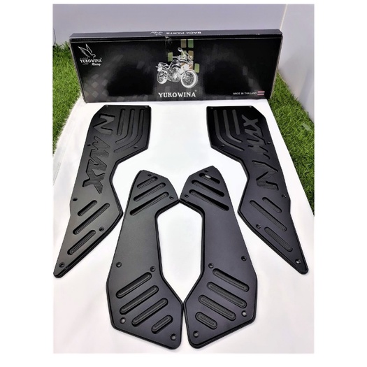 Nmax 2020 Foot Board Matting Alloy Rubber NMAX V2 (BLACK) / MOTORCYCLE ...