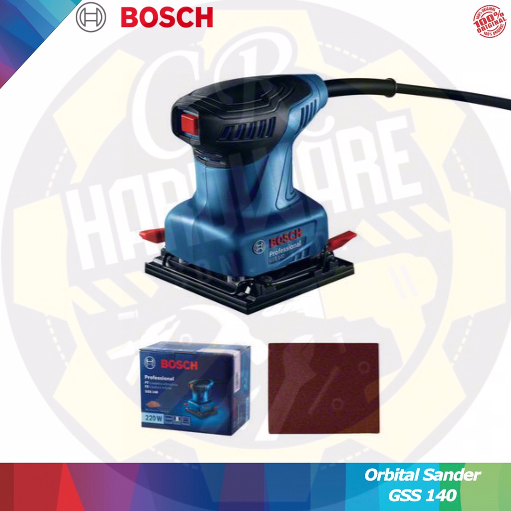 BOSCH GSS 140 ORBITAL SANDER (0 601 2A8 0L0) GSS140 | Shopee Philippines