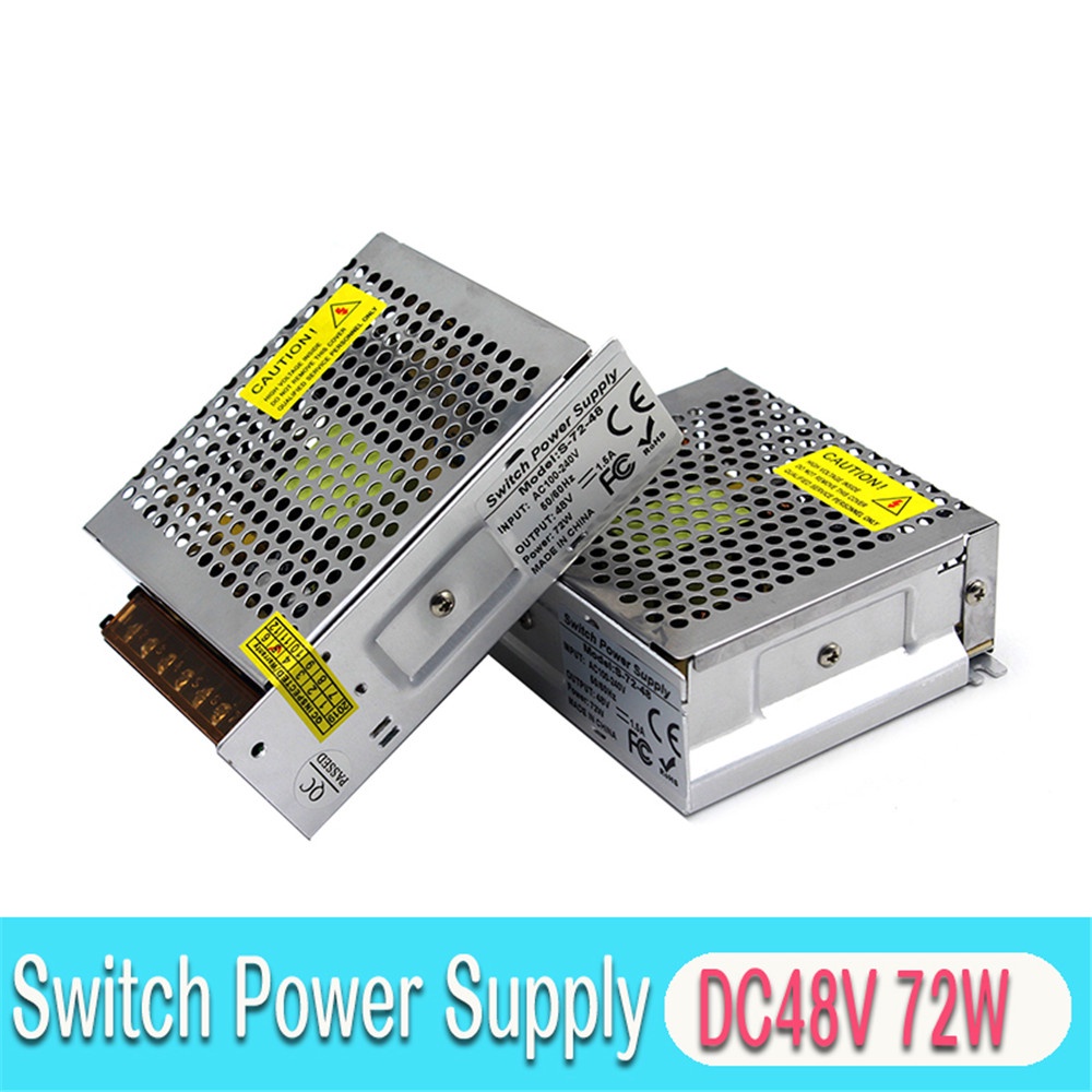 Variable 48V 1.5A 72W Switching Power Supply Driver 110v 220V AC DC48V ...