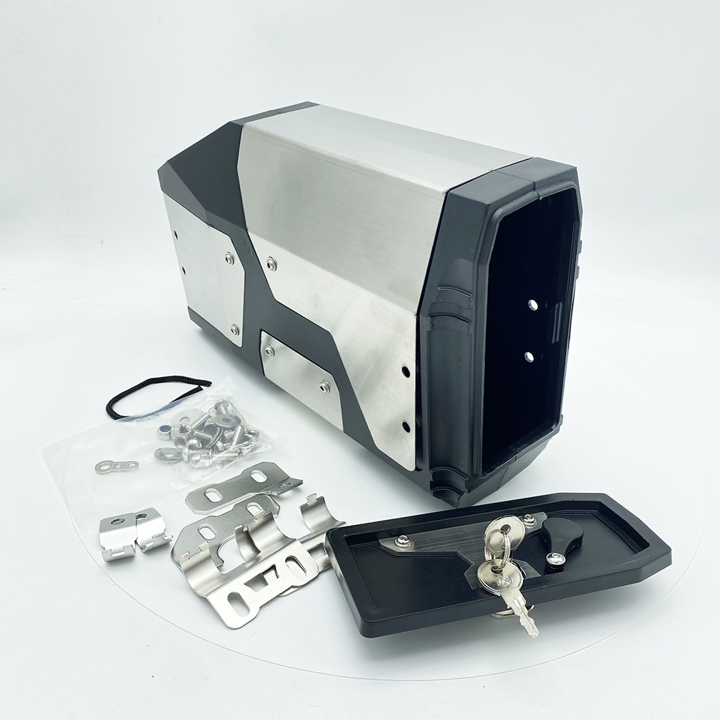 Modified Toolbox Side Rack Storage Box Bag Bags For BMW R1200GS ADV ...