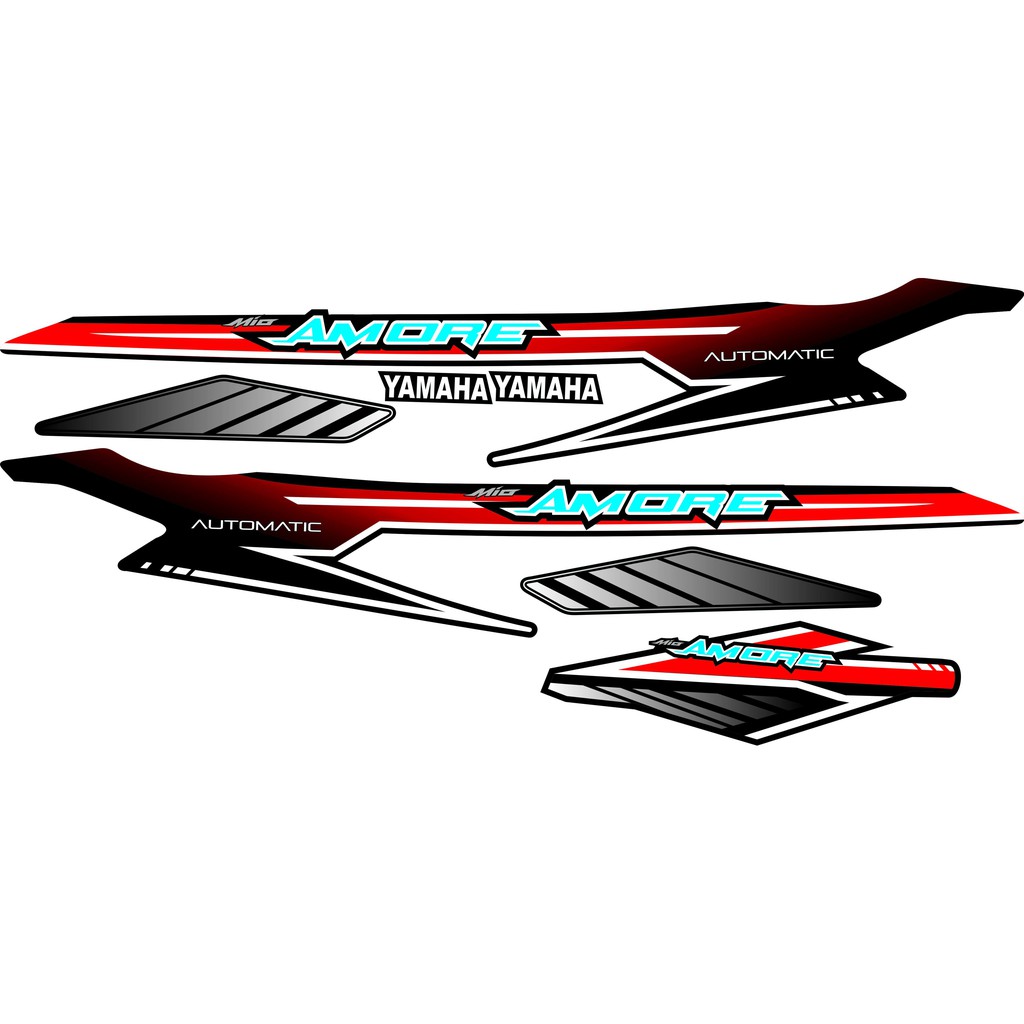 YAMAHA MIO AMORE DECALS | Shopee Philippines