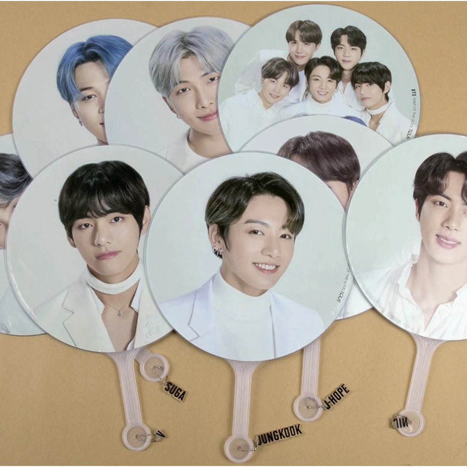 [ON-HAND] BTS MAP OF THE SOUL TOUR IMAGE PICKET WITH ACRYLIC NAME TAG ...
