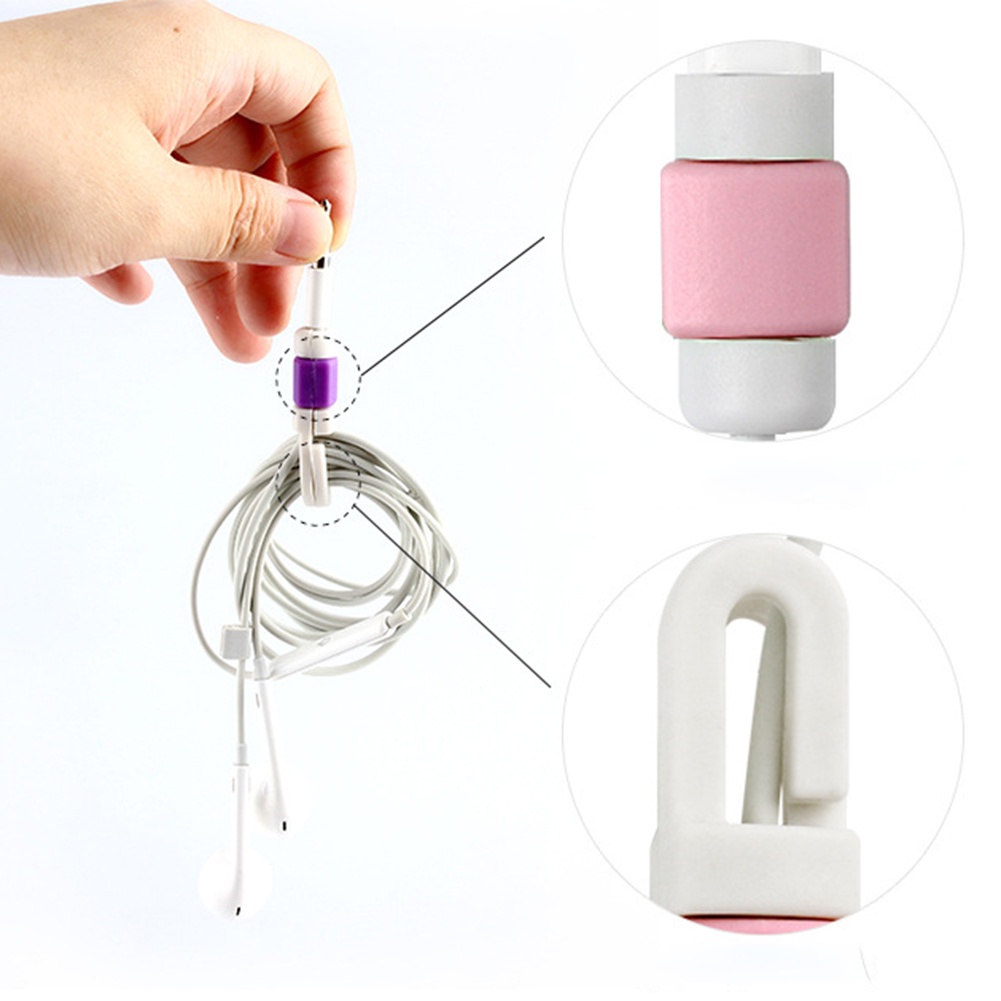 Rotating Cable Winder Organizer Retractable Management Cord Retractor ...