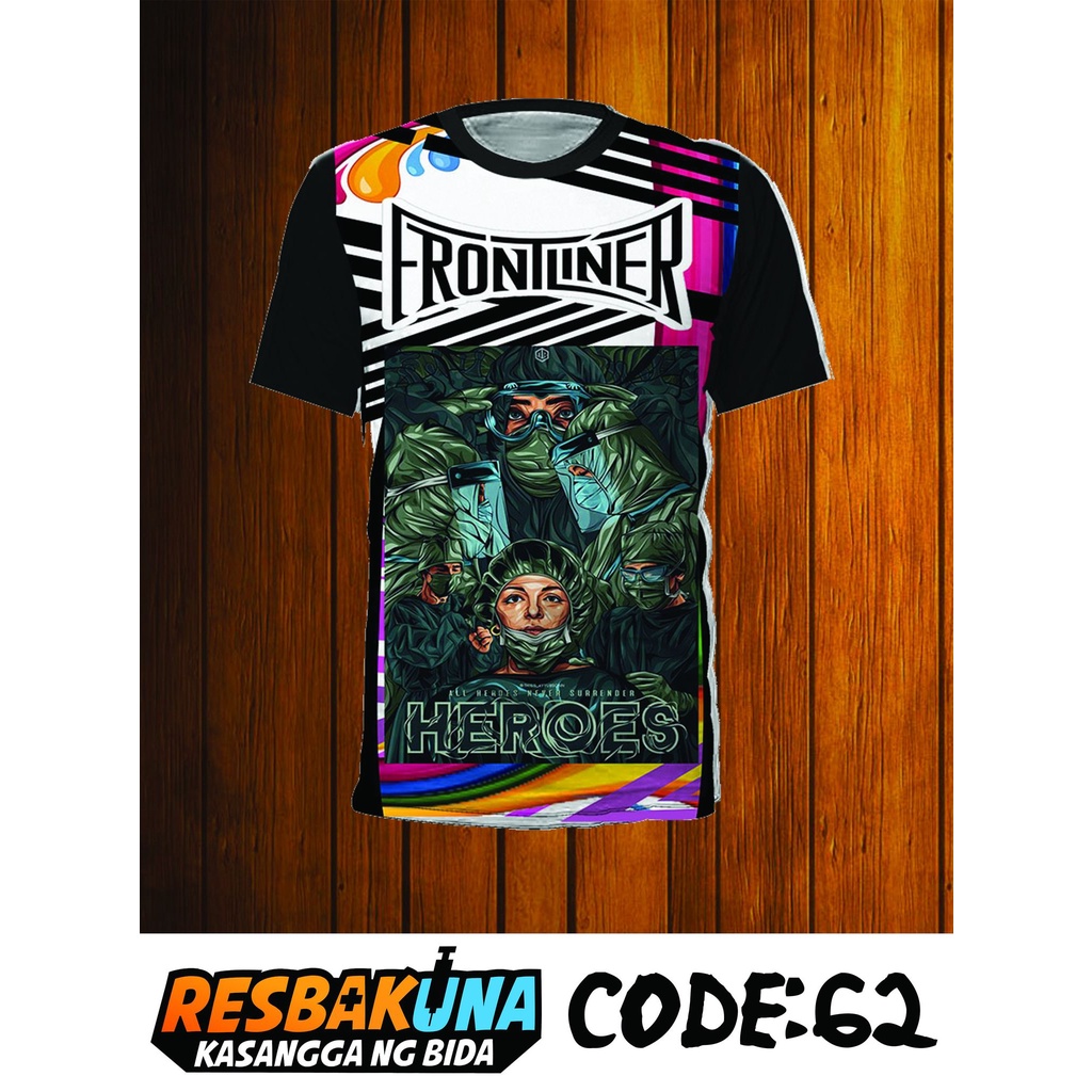 RESBAKUNA T-SHIRT SUBLIMATION VERSION 12 | Shopee Philippines