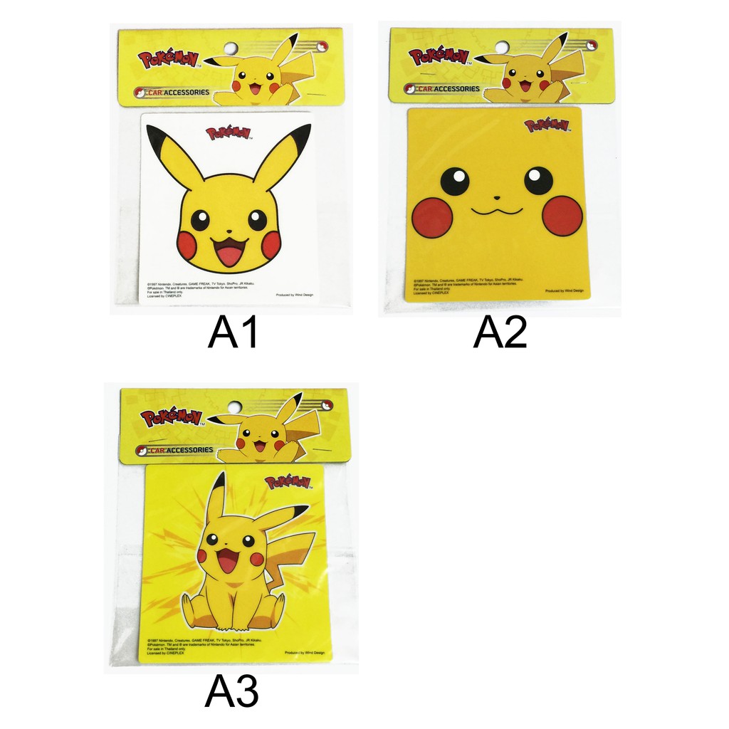 Genuine License Pokemon Vacuum Stickers Attach The Car Tax Act ...