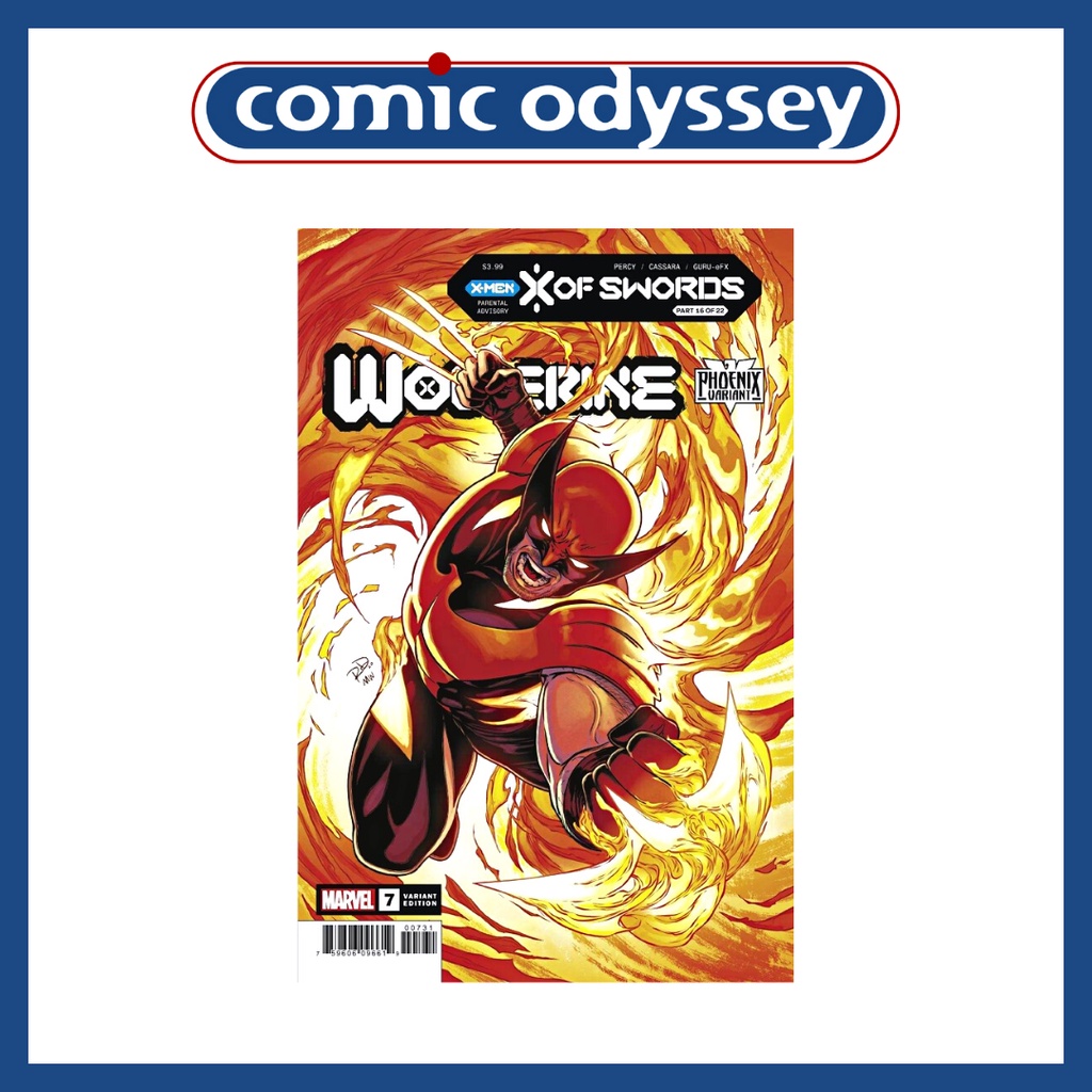 WOLVERINE #7 (2020) Russell Dauterman Wolverine Phoenix Variant Cover ...