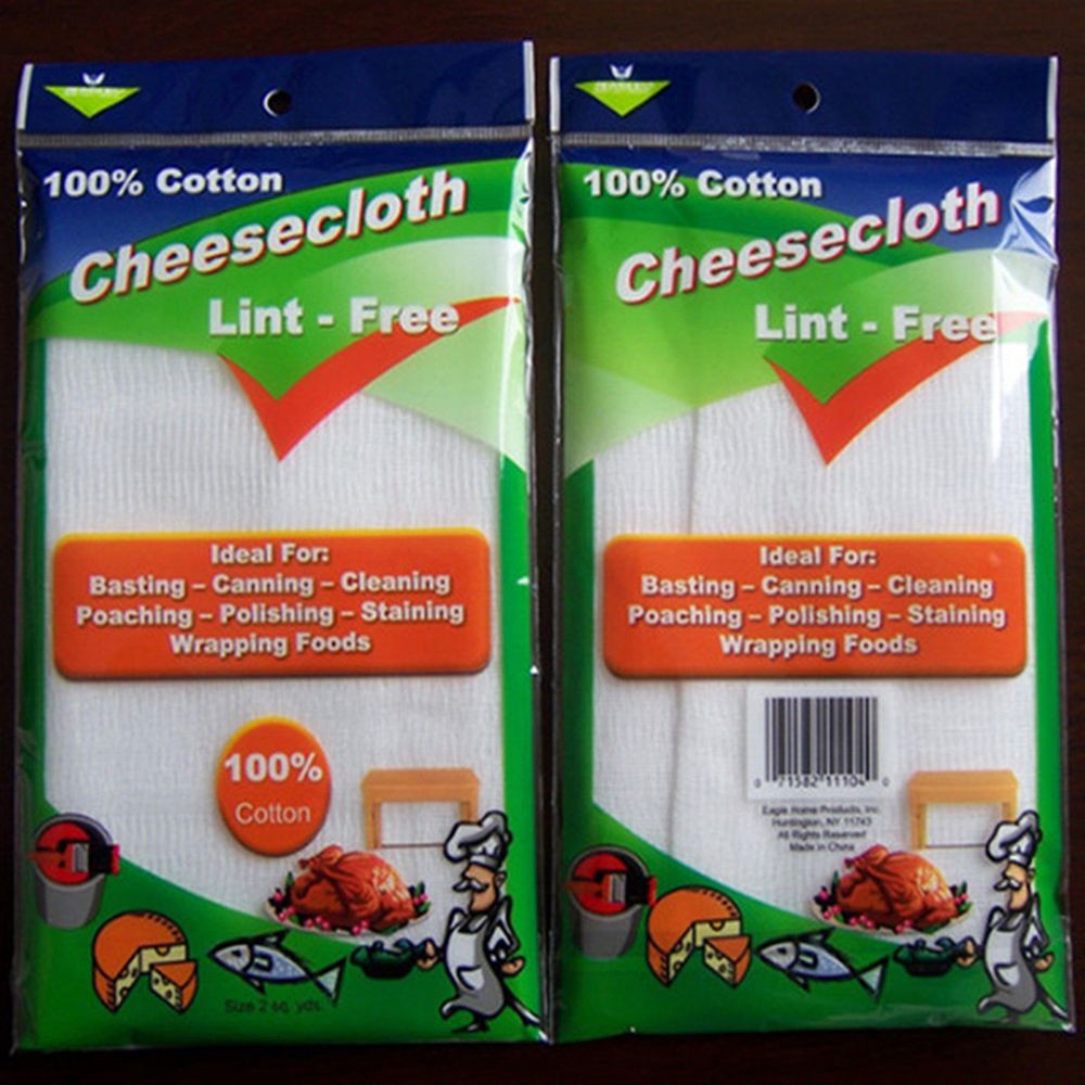 2 Yards Cheesecloth White Gauze Fabric Kitchen Cheese Cloth Bleach ...