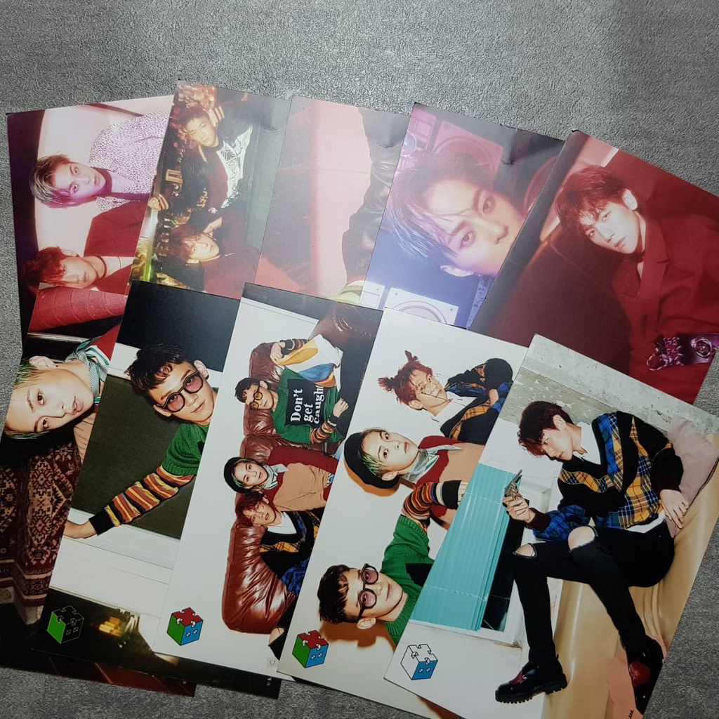 EXO CBX 1st Mini Album Hey Mama Chen Baekhyun Xiumin Official 4x6 Photo ...