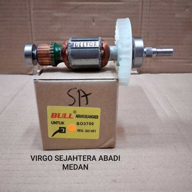 MESIN BULL BO3700 ARMATURE FOR MAKITA BO 3700 WOOD SANDING SANDER ...