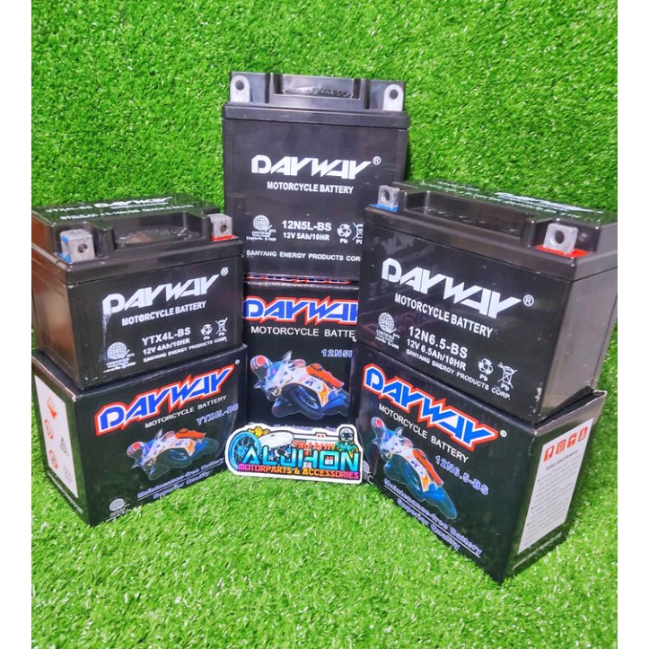 DAYWAY MOTORCYLE BATTERY 4L, 5L, 6.5L | Shopee Philippines