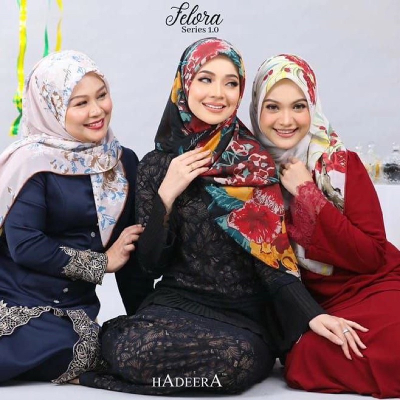 Azalea Series bawal chiffon by Hadeera tudung pomfret your choice is ...
