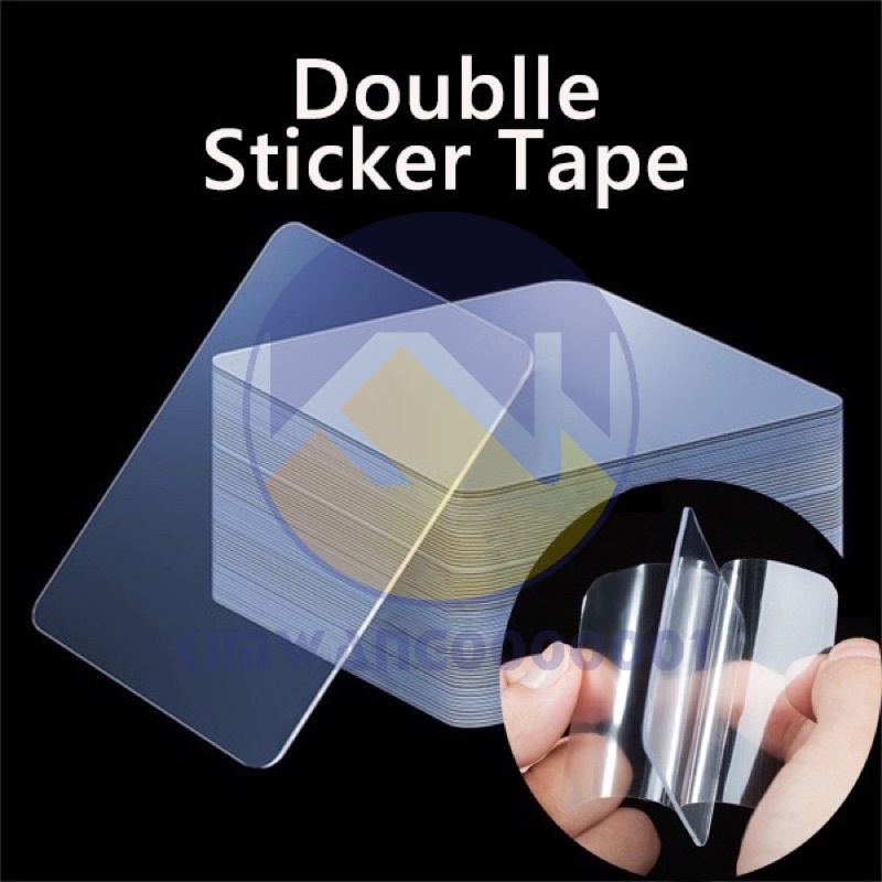 1pcs Double-Sided Adhesive Paste Sticker Auxiliary Paste Strong ...