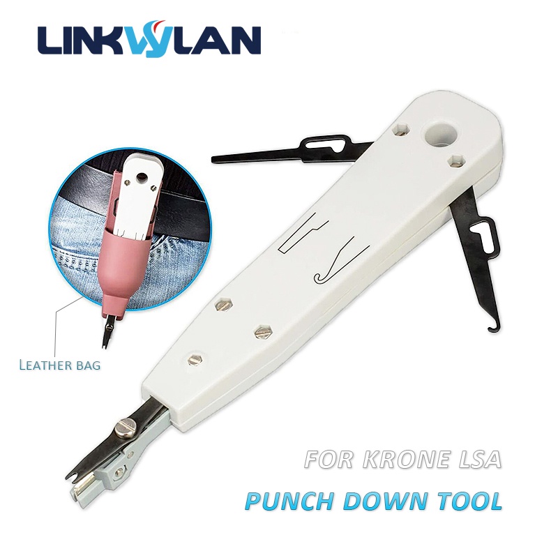 Linkwylan LSA Punch Down Tool For Krone IDC LSA Strips Termination For ...