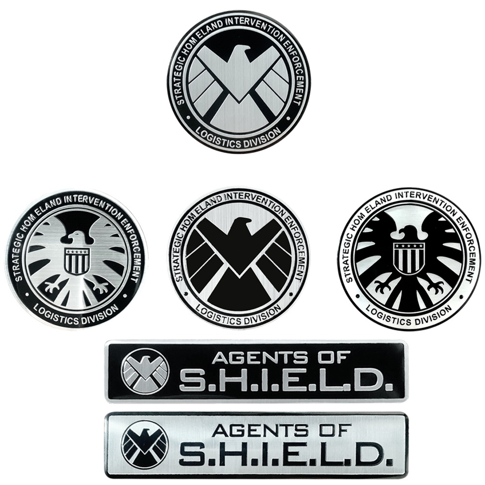 S.H.I.E.L.D. Aluminum Car Sticker Aluminum Sticker Resident Evil Metal ...