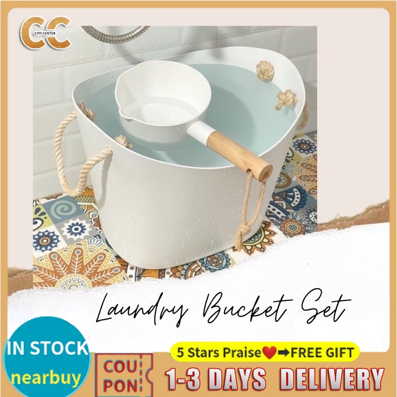 【1-3 Days Delivery】Multipurpose Flexible Laundry Bucket Basket with ...