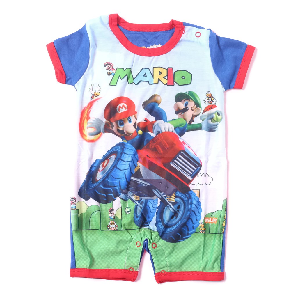 Bingo Super Mario Romper | Shopee Philippines