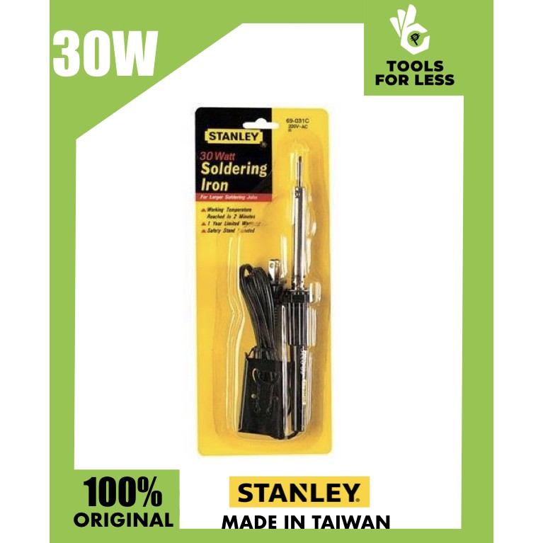 Stanley Soldering Iron 30 Watts 69-031C Made in Taiwan | Shopee Philippines