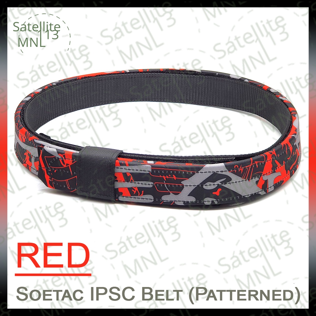 Soetac IPSC Belt (Patterned) in Velcro Professional Accessory Shooting ...