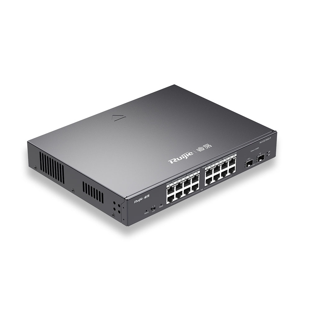 Reyee RG-ES218GC-P(US) 18-Port Gigabit Smart POE Switch | Ruijie ...