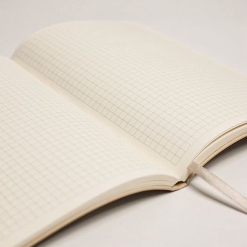 Classic Minimalist PU Leather Lined/Ruled and Grid/Checkered Notes ...