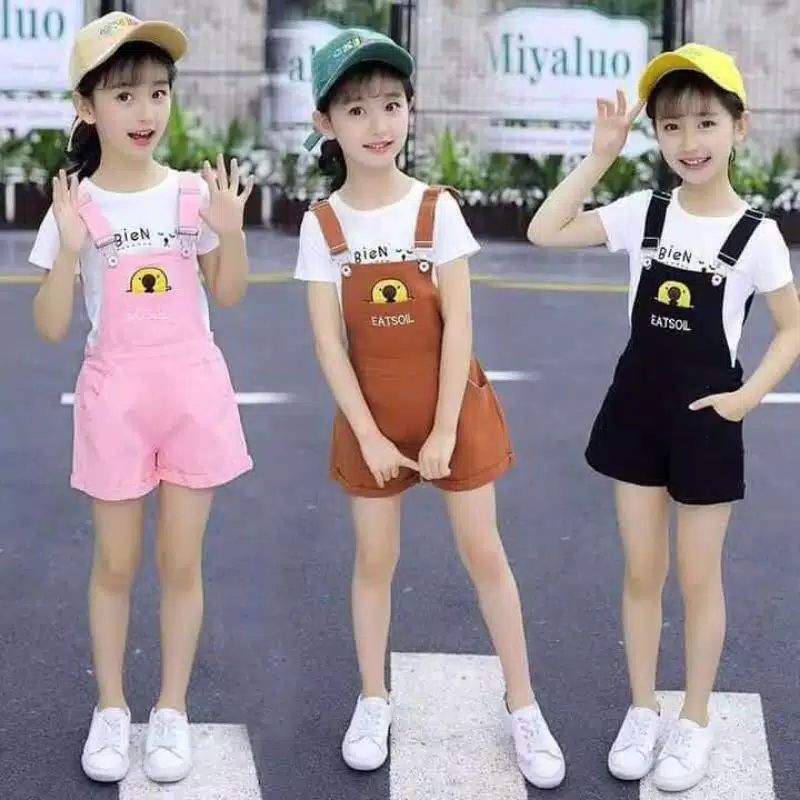 Overoll jeans 4-8T (PINK ONLY) | Shopee Philippines