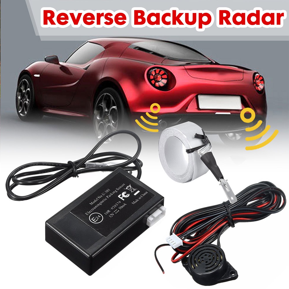 2021 12V Electromagnetic Car Truck Parking Reverse Backup Radar Sensor ...