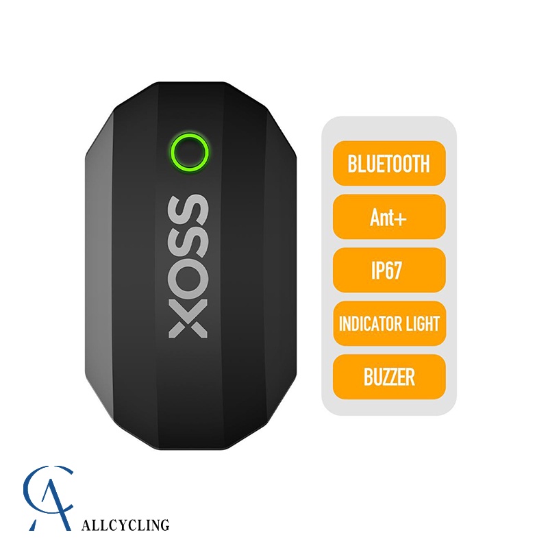XOSS Bicycle Chest Heart Rate Sensor Bluetooth ANT+ Wireless Waterproof ...