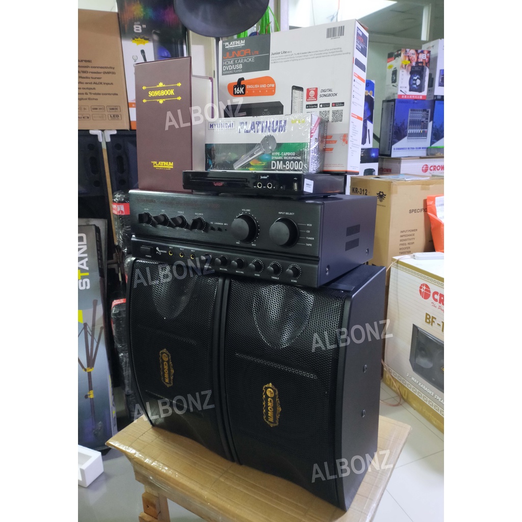 Home Videoke Karaoke Set Bundle Sakura AV-3022 + Platinum Junior Lite ...