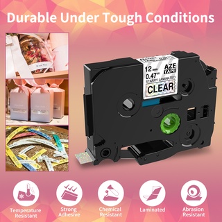 6mm 9mm 12mm Compatible for Brother Label Tape TZe-231 tze231 tze131 ...