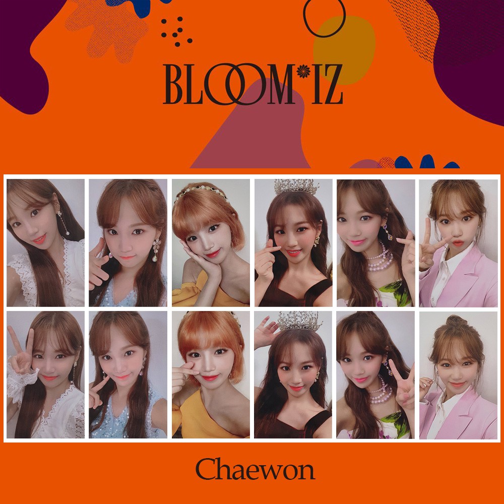 IZONE 1st Album - BLOOM*IZ Chaewon Official Photocard | Shopee Philippines
