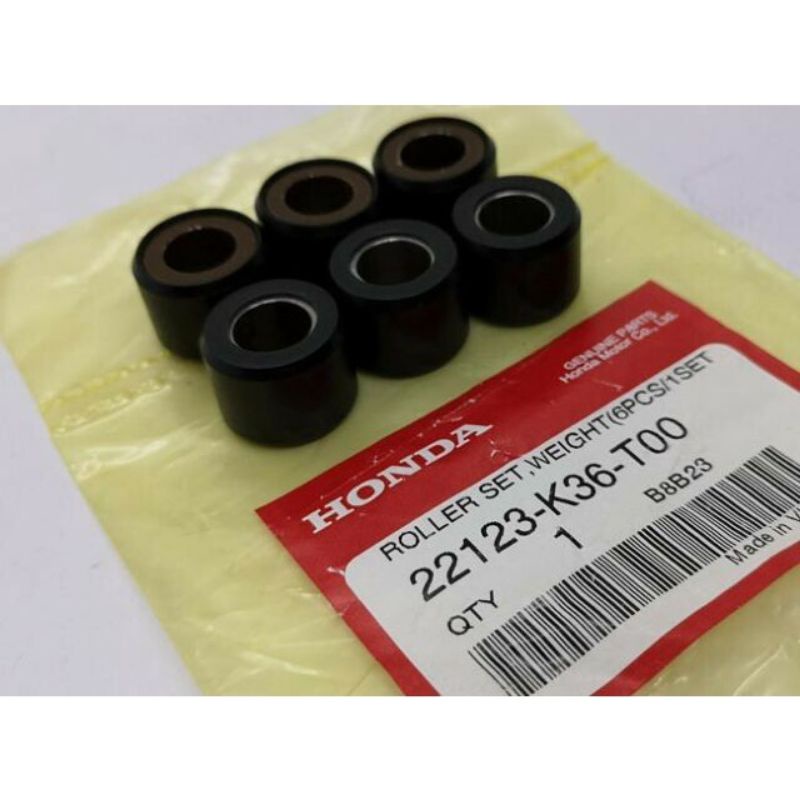 Roller Flyball Weight Set (6pcs) for Honda PCX / ADV / Click / Airblade ...
