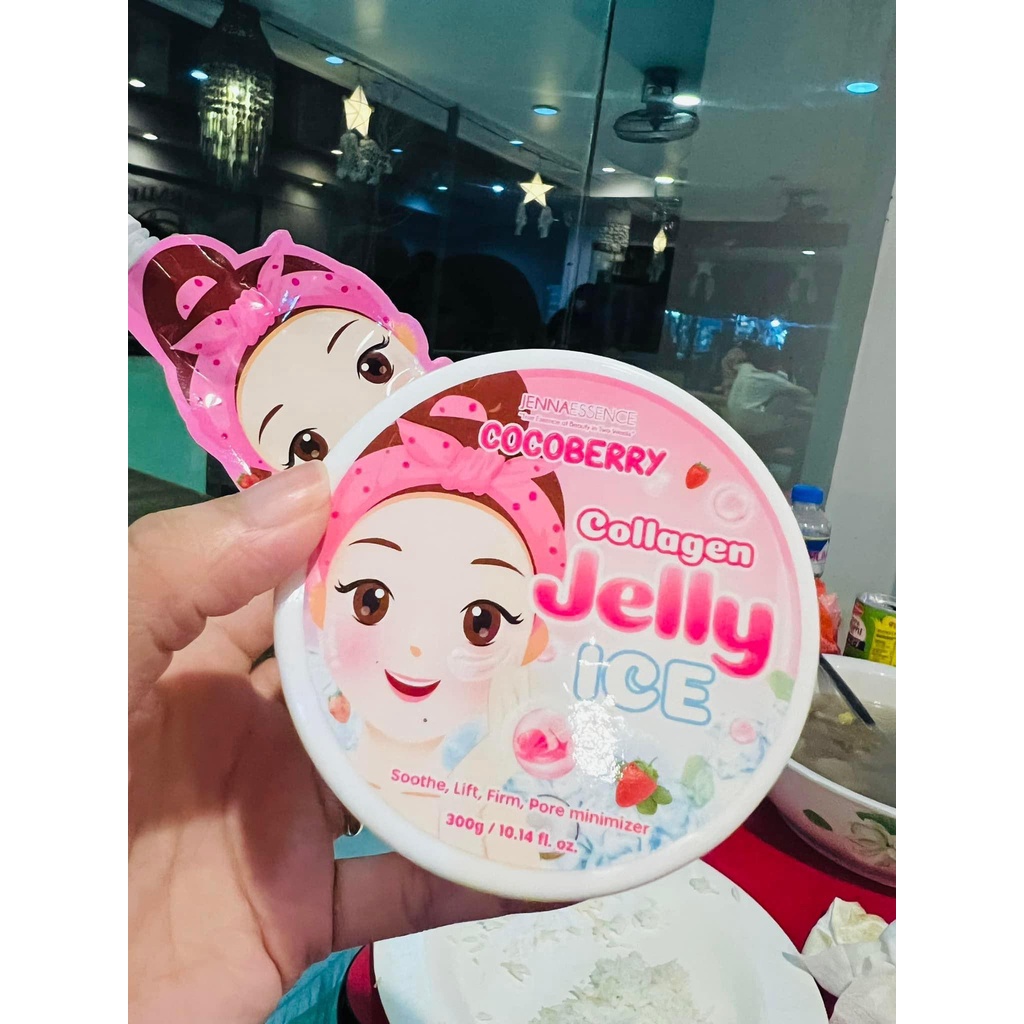 JENNA ESSENCE COCOBERRY COLLAGEN JELLY ICE | Shopee Philippines