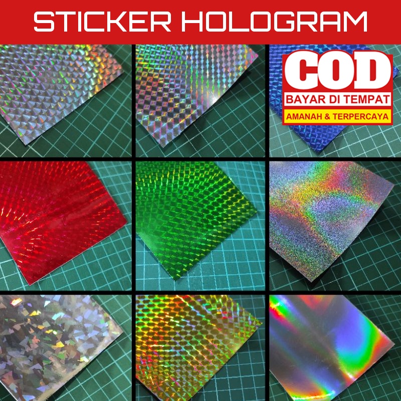 Fish Scales Pattern Hologram Sticker Rainbow Sand Smooth Metal Jig Lure ...