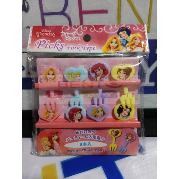 BENTO PICK Food Pick Disney ‘Princess’ | Shopee Philippines