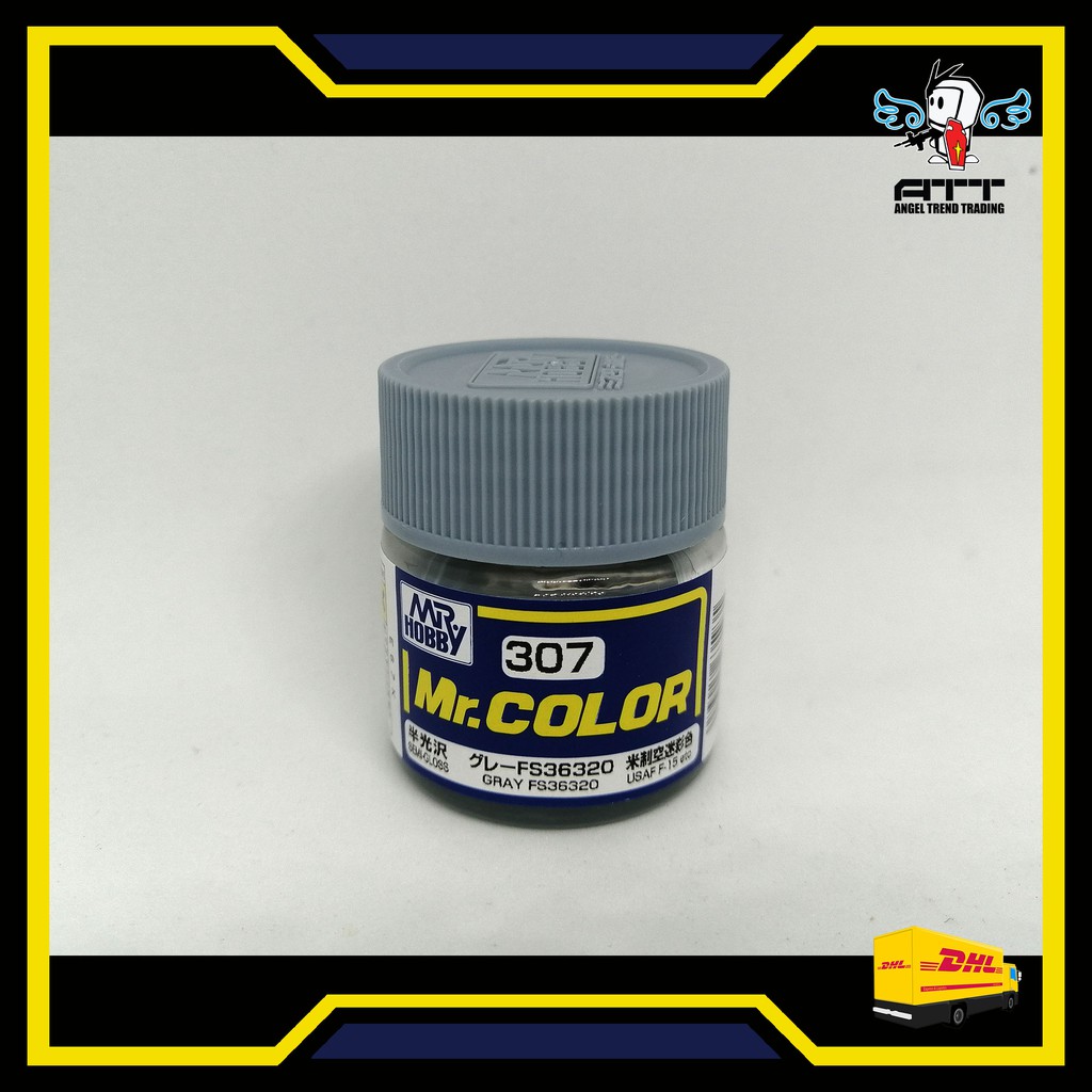 MR.COLOR 307 GREY FS36320 10ML (Gunpla Gundam Paint Model Kit Tools ...