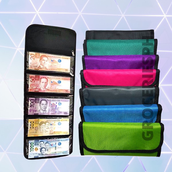 Money Bills Organizer 5 slots Roll Type Washable High Quality Water ...