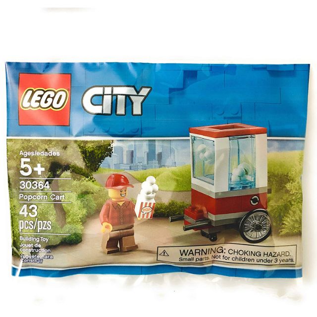 LEGO 30364 - Popcorn Cart | Shopee Philippines