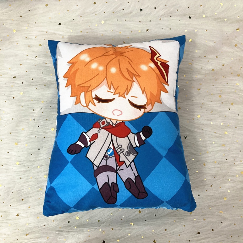 New Creative Genshin Impact Cute Pillow Sleeping Kazuha Plush Toy Hutao ...