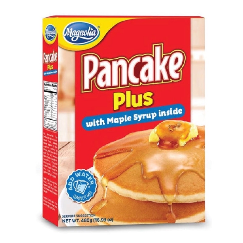 Magnolia Pancake Plus with Maple Syrup Inside 480g | Shopee Philippines