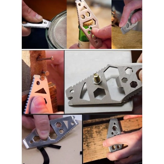 EDC HEX WRENCH, SCRAPER, BOTTLE OPENER MULTITOOL | Shopee Philippines