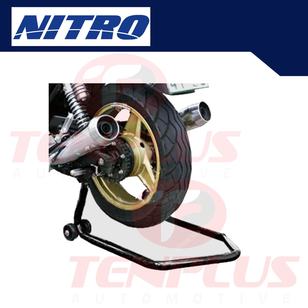 NITRO Motorcyle Wheel Paddock Stand Flat Type | Shopee Philippines